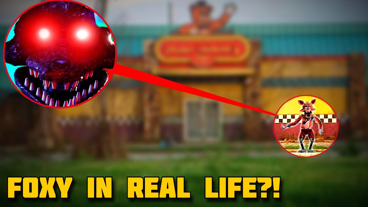NEVER FIND EVIL FOXY AT FREDDY FAZBEAR’S PIZZERIA IN REAL LIFE TODAY ...