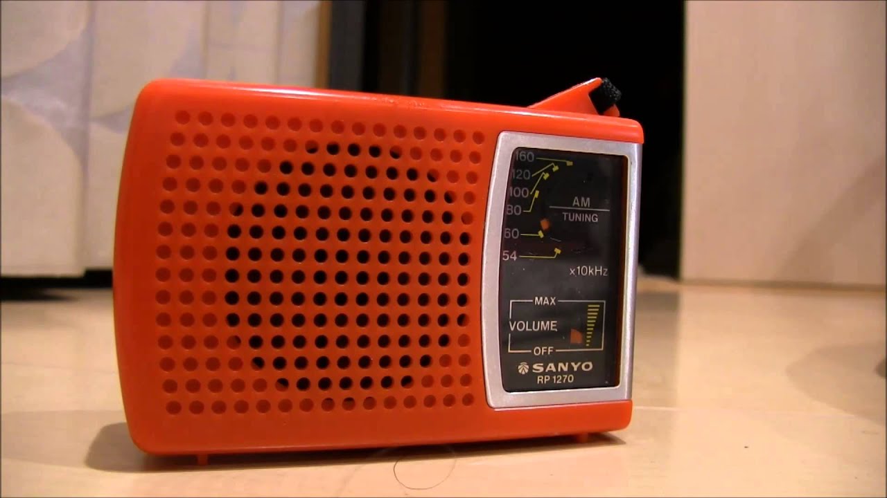 SANYO RADIO RP1270 - YouTube