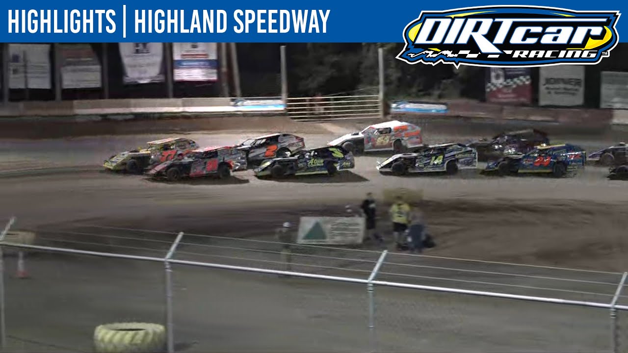 DIRTcar Summer Nationals Modifieds Highland Speedway July 18, 2020 ...