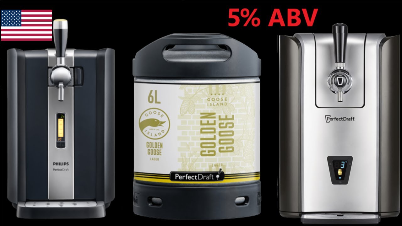 Perfectdraft Pro Golden Goose 5.0% ABV USA Craft Beer Revisted Philips ...