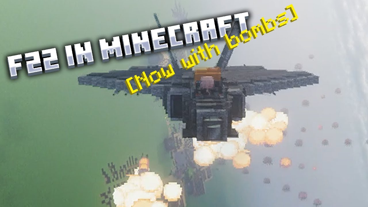 F22 in Minecraft?? | Create: Clockwork - YouTube