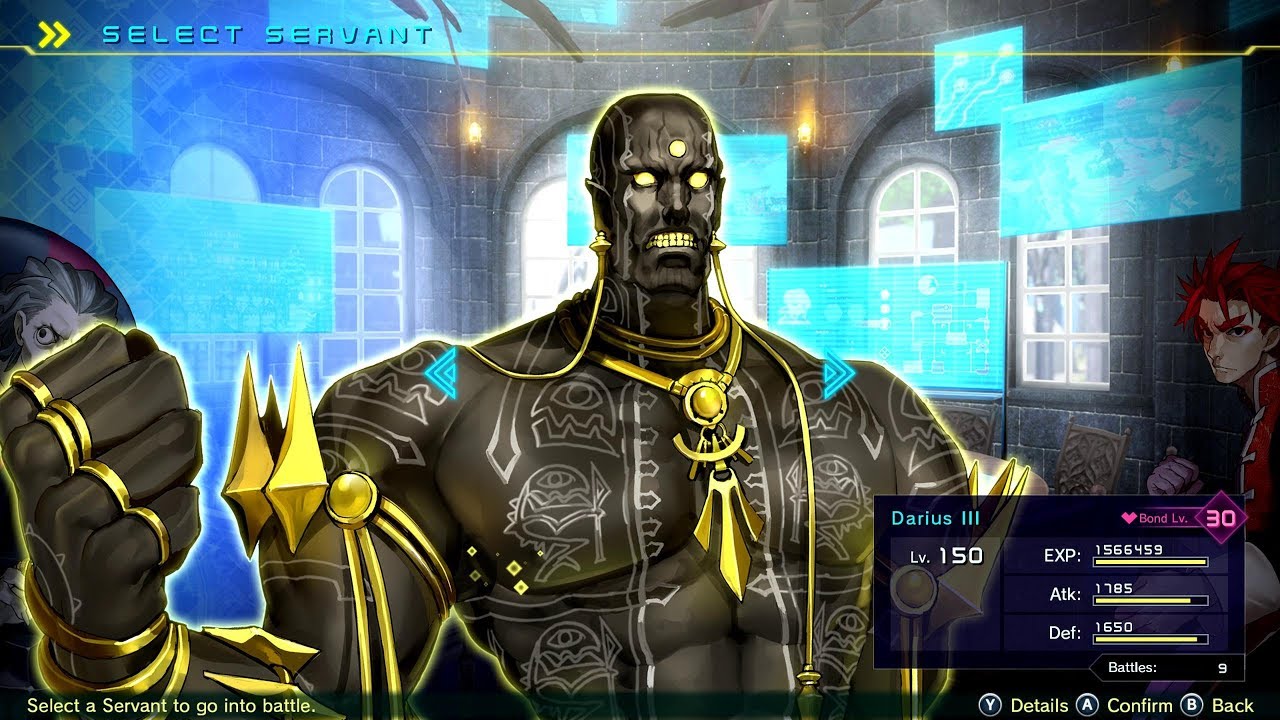 Fate/EXTELLA Link: Darius III - Standard Max Level Build - YouTube