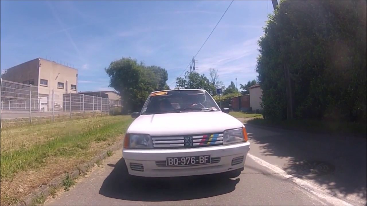 Les 205 du Sud a Toulouse 2eme partie - YouTube