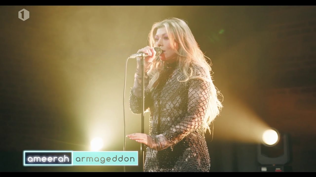 Ameerah - Armageddon | LIVE | Eurosong 2023 | Songclub - YouTube