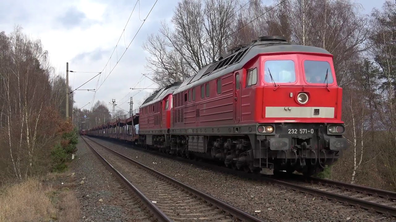 BR 232 Doppeltraktion, Tiger, BR 285 bei den Elbtalumleiter 2017 - YouTube