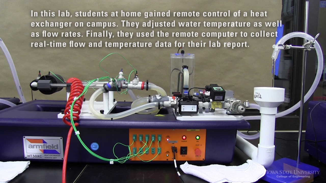 ME Remote-Controlled Lab Goes Live - YouTube