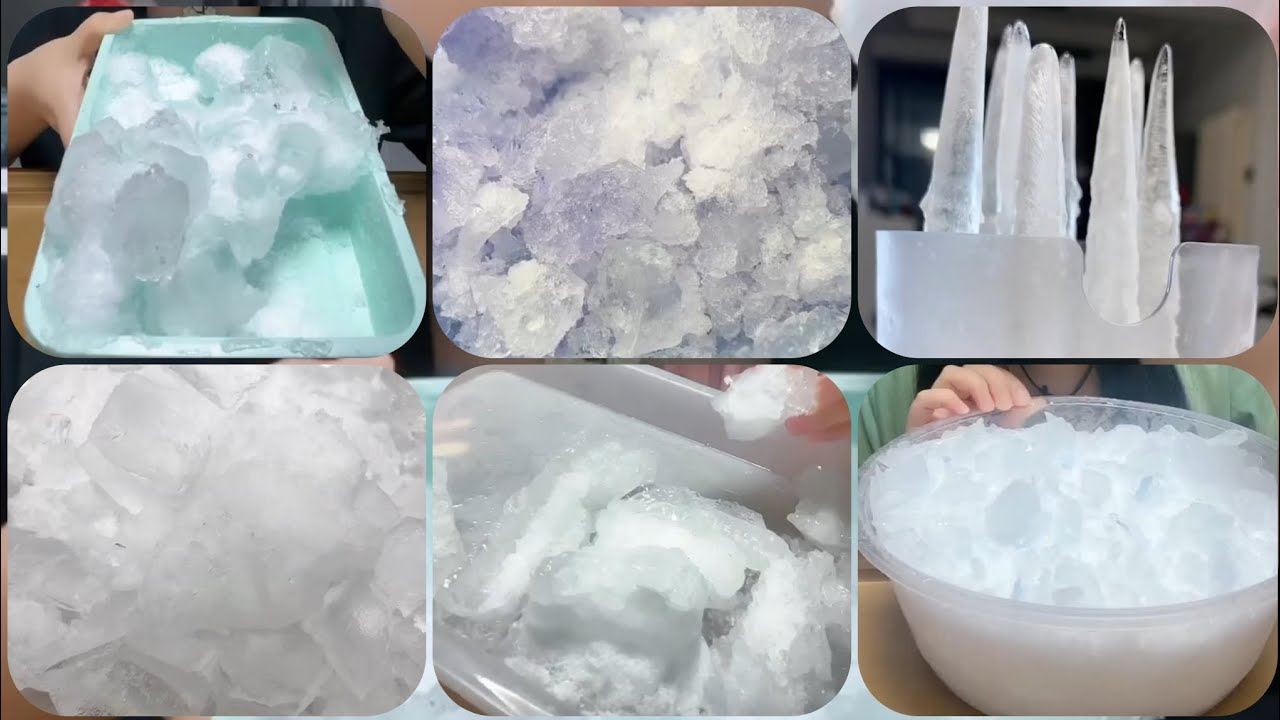 SOLO | CRUSHED ICE | ICICLE | FREEZER ICE | SHAVED ICE 🧊 - YouTube