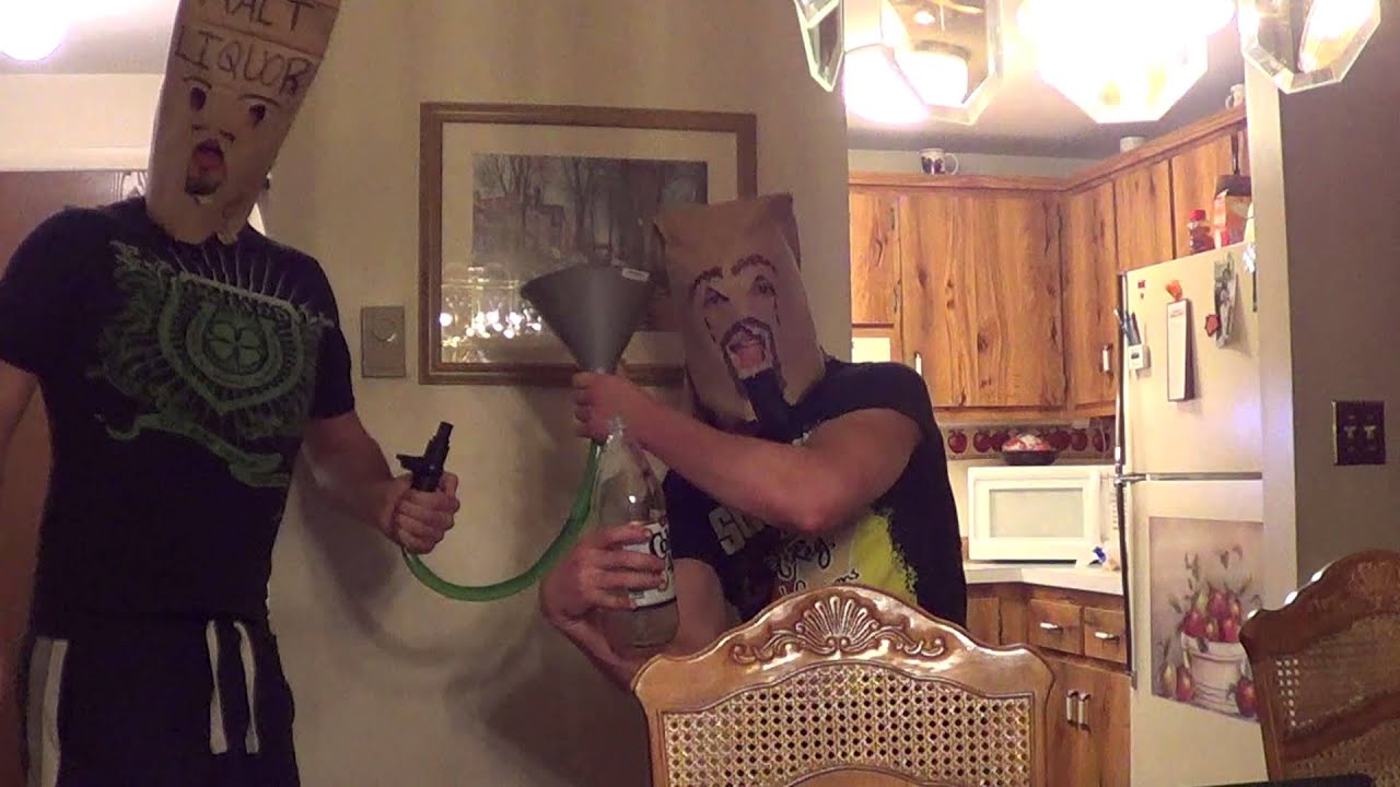 40 oz MALT LIQUOR funnel - YouTube