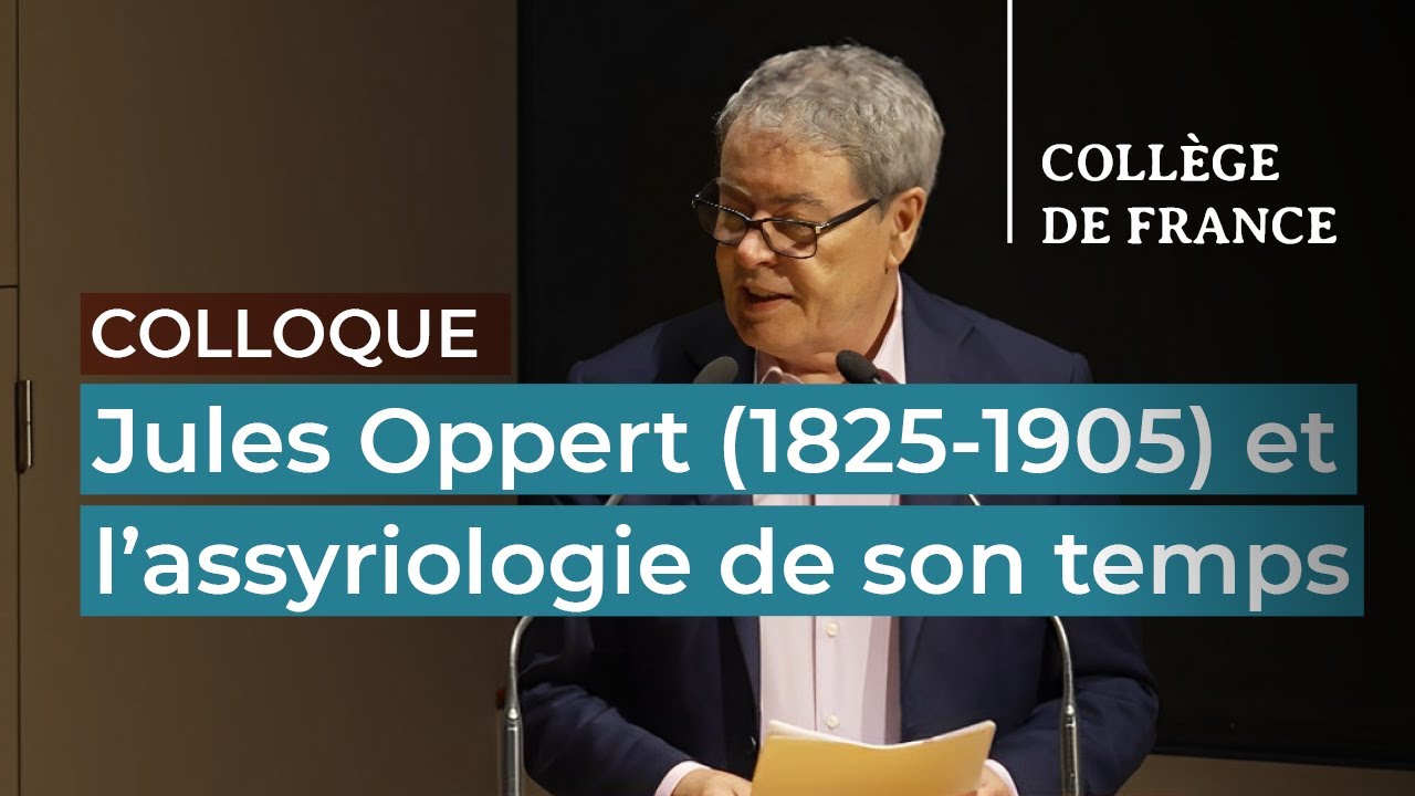 Jules Oppert (1825-1905) et l’assyriologie de son temps (9) - Dominique ...
