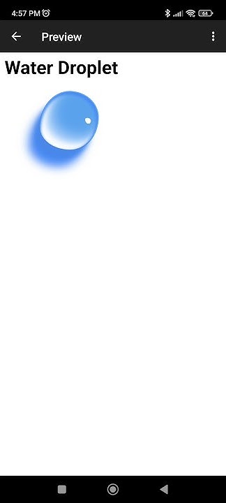 3D Water Drop Effect 💧 using html and css tutorial for beginner using vscode editor #shorts # ...