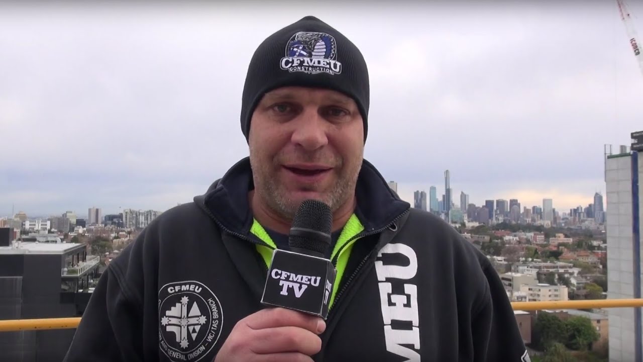 Footy legend Martin Pike: Who's full forward on a construction site ...