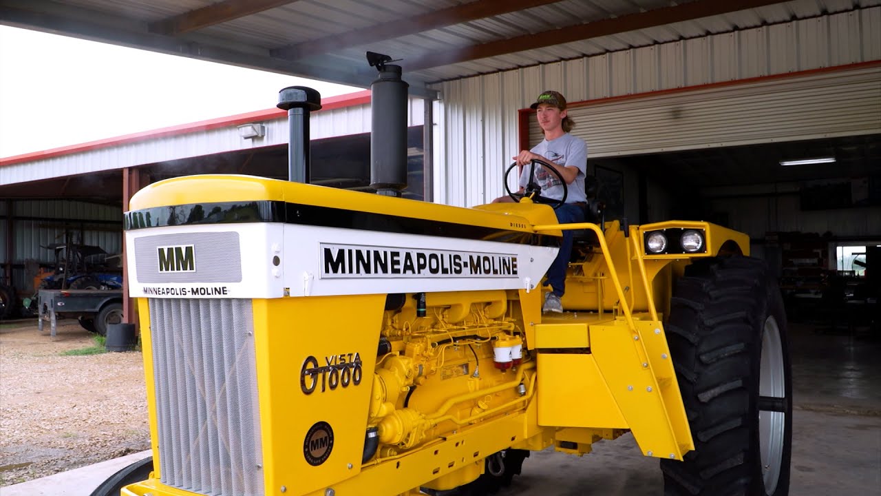 TWO TIME CHAMPION Tractor Restorer Brings This 1968 Minneapolis Moline ...