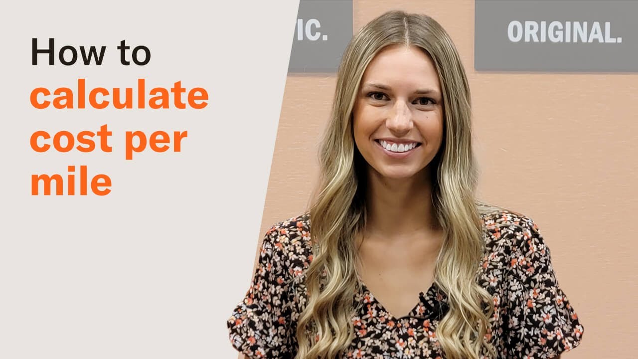 How to calculate cost per mile as an owner-operator truck driver - YouTube