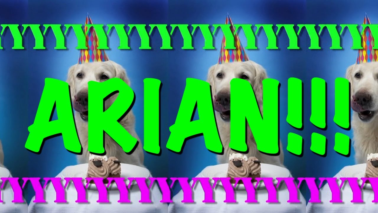 HAPPY BIRTHDAY ARIAN! - EPIC Happy Birthday Song - YouTube