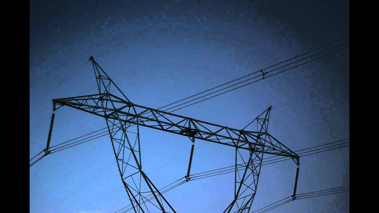 Time Lapse under power lines. - YouTube