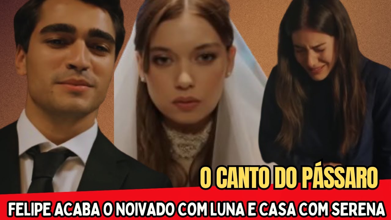 O CANTO DO PÁSSARO | FELIPE ACABA O NOIVADO COM LUNA E CASA COM SERENA - YouTube
