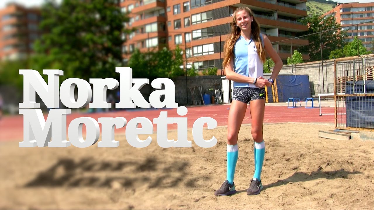 Norka Moretic la nueva promesa del atletismo: record adulto en salto ...