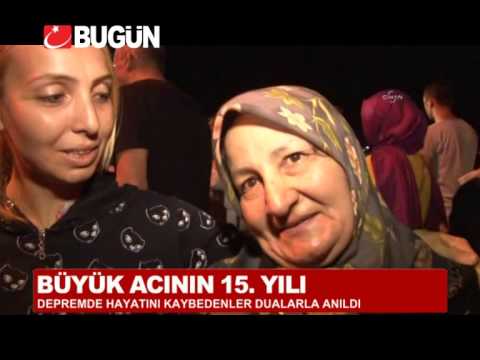 17 AĞUSTOS DEPREMİNDE ÖLENLER DUALARLA ANILDI