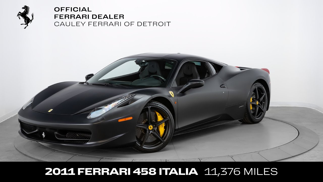 2011 Ferrari 458 Italia