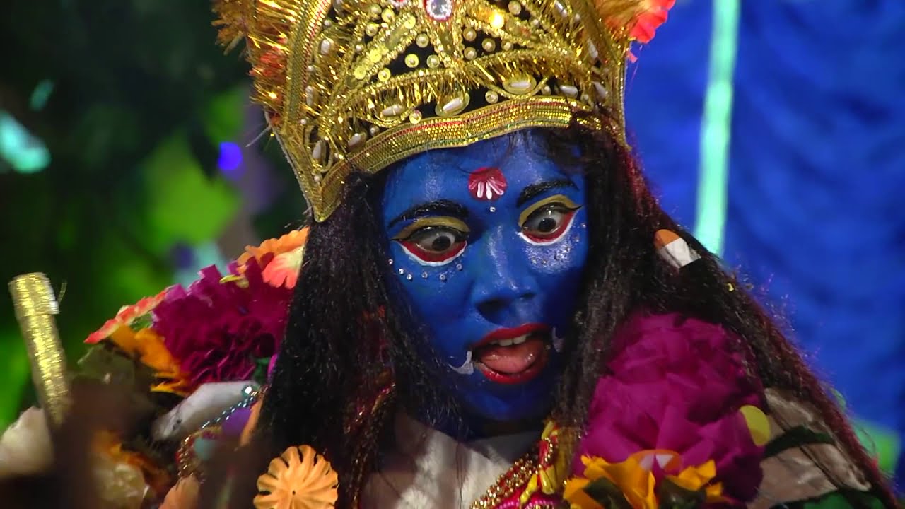 Kali dance magadi road 4th cross for Ganesh festival 2018 - YouTube