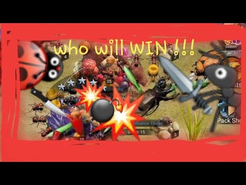 WAR Breaks out ! Ants Underground Kingdom tips tutorial gameplay free - YouTube