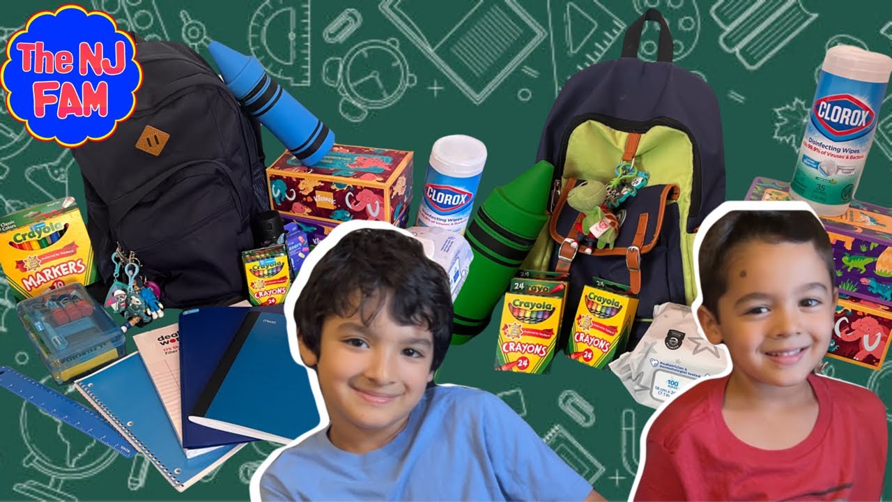 School Supply Haul 2025 | What We Got for Kindergarten & 3rd Grade ...