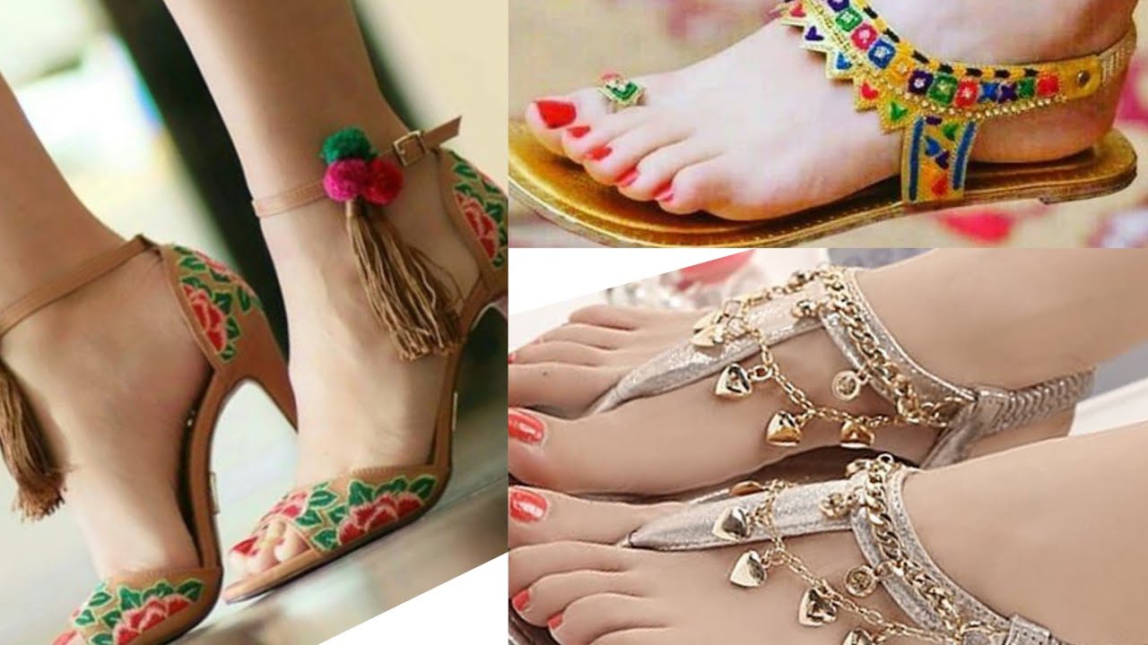 Beautiful shoes Eid ideas for ladies,2021 - YouTube