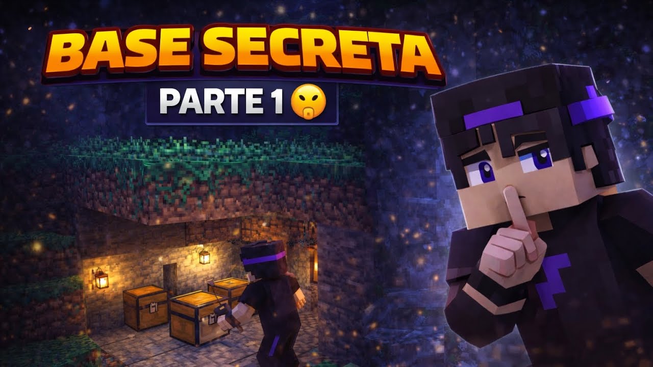 Construindo minha base secreta (EP:5) - YouTube