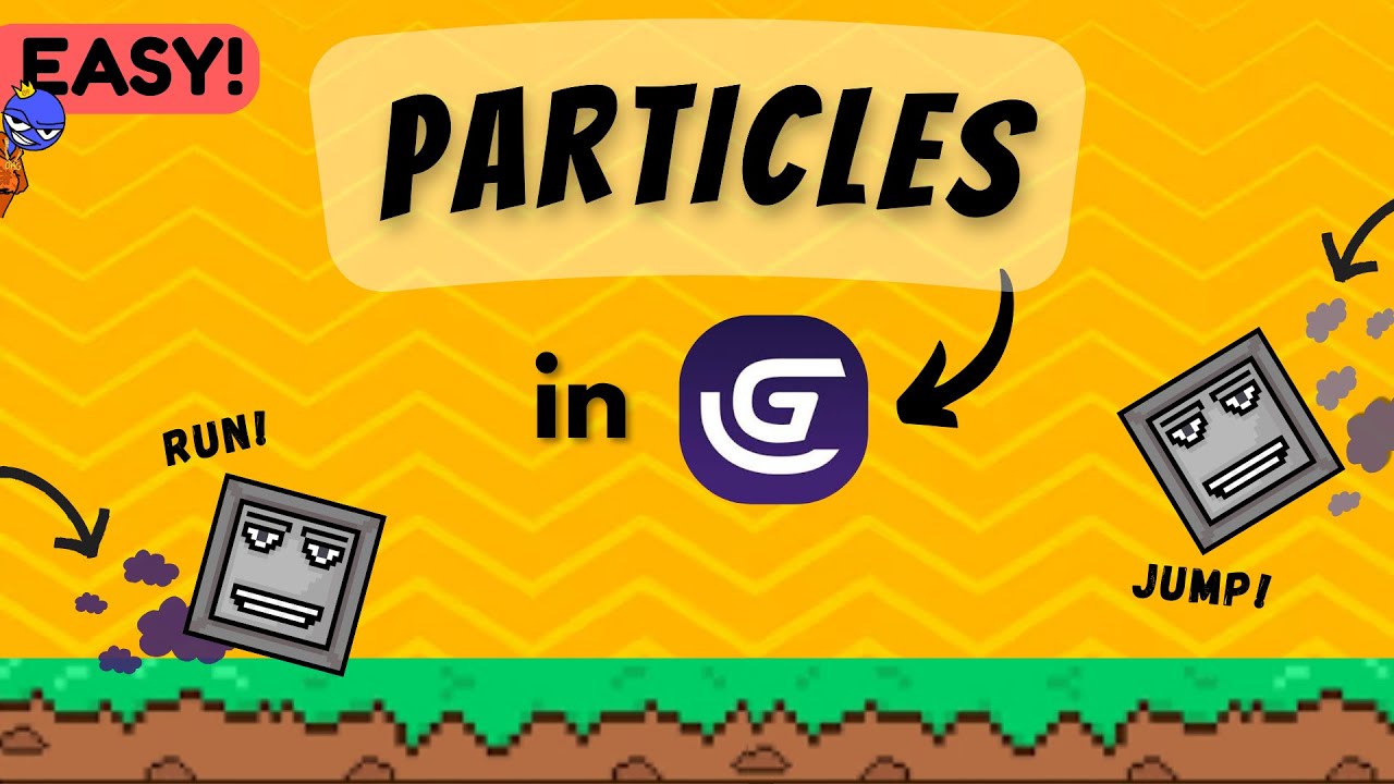 PARTICLES IN GDEVELOP🔥[EASY] tutorial for beginners💯 - YouTube