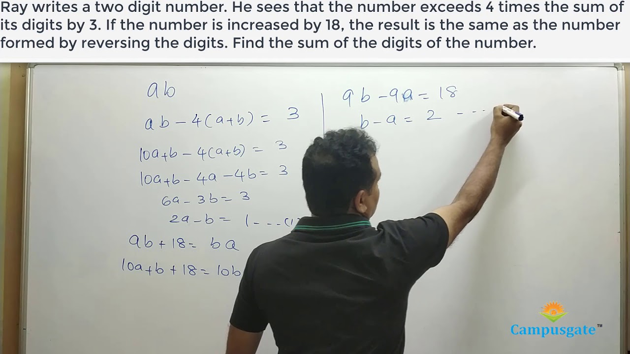 Number System: Digit problem 3 - YouTube