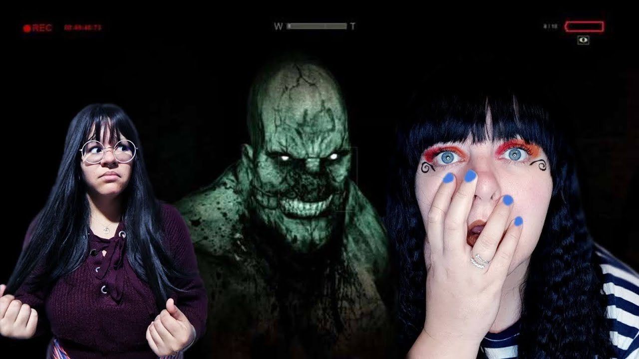 2 girls playing OUTLAST for THE FIRST TIME // ShyKmy & DollyKawaii ...