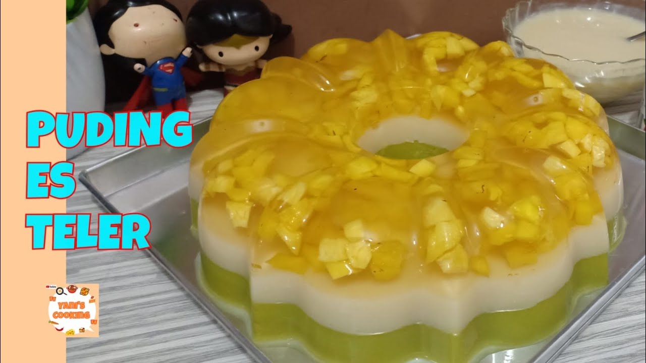 Puding Alpukat Nangka Susu | Manis lembut enak lumer di mulut | Puding ...