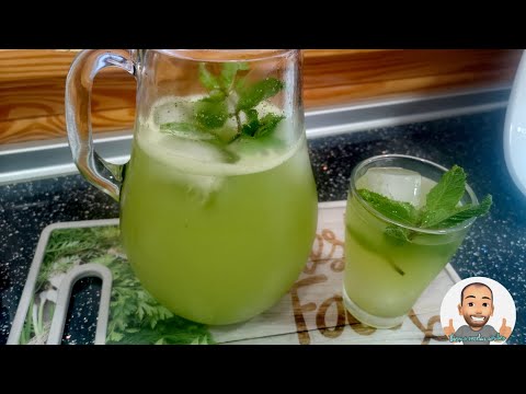 Limonada Arabe con hiebabuena con Thermomix - Recetas para Thermomix