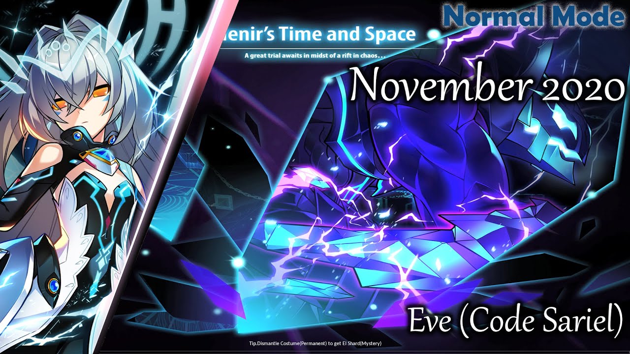 [Elsword] Code Sariel on Henir's Time and Space [Normal Mode] Nov 2020 ...