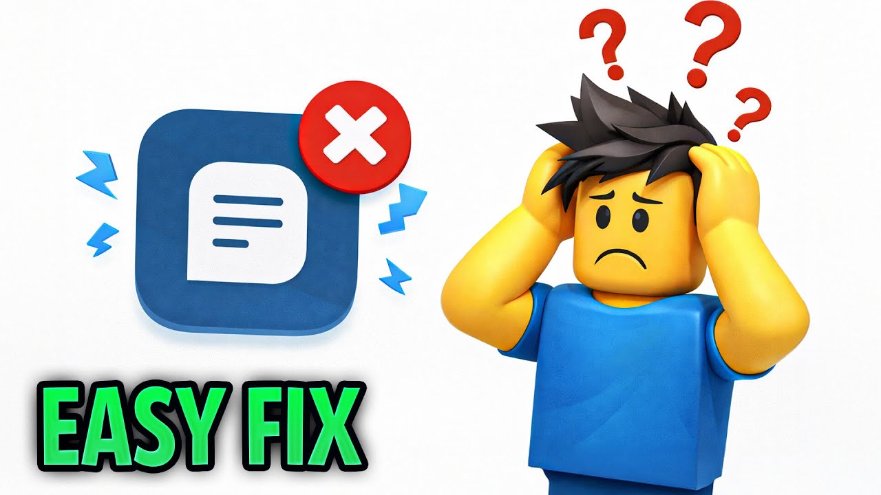 How to Fix Roblox Chat Not Working (Better Explained) - YouTube