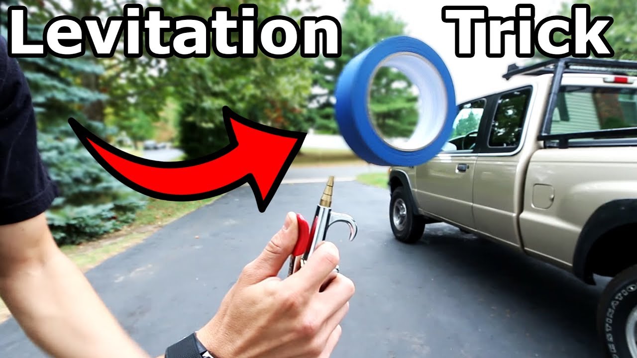 Levitating Tools Trick (screwdriver, roll of tape, and more) - YouTube