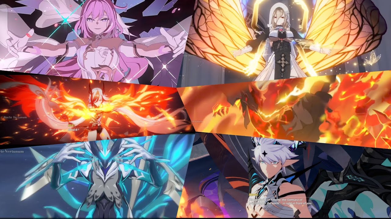 Flamechasers & their Transformation (CG Animation) Honkai Impact 3rd ...