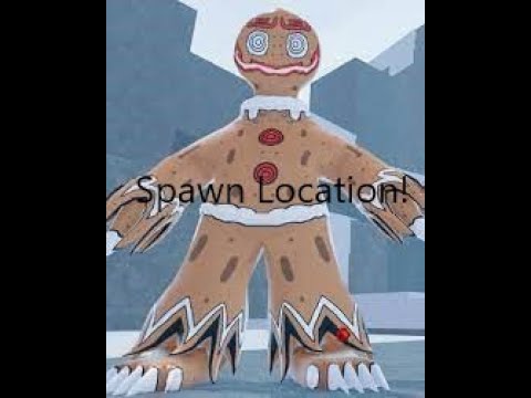 Gingerbread Chad Boss Spawn Location!! - YouTube