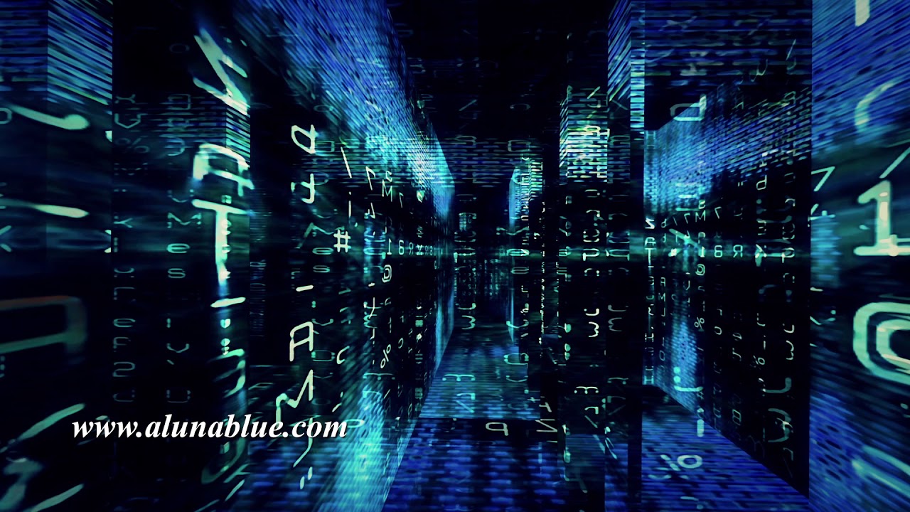 Data Labyrinth Video Background 1033 HD, 4K - YouTube