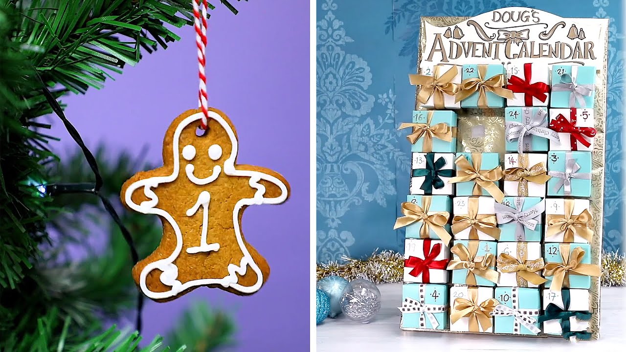 18 Festive Advent Calendar Ideas And DIY Christmas Decorations - YouTube