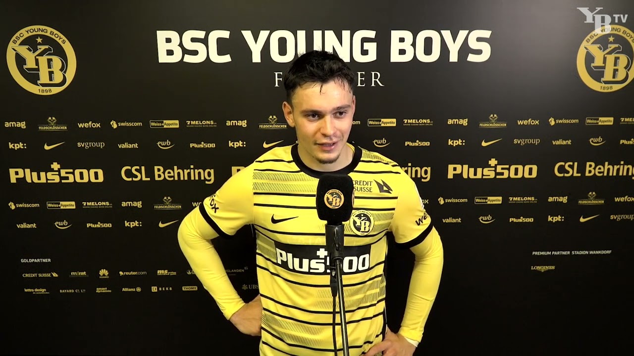 Fabian Rieder nach YB - Sion (1:1) - YouTube