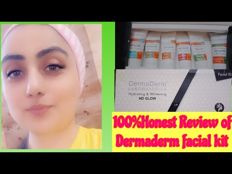 REVIEW OF DERMA DERM WHITENING FACIAL KIT! 100%HONEST REVIEW 👍🙋 - YouTube