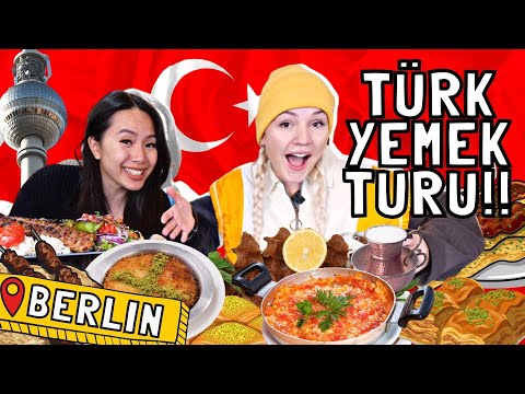 BERLİN'DE TÜRK YEMEK TURU!! 🔥
