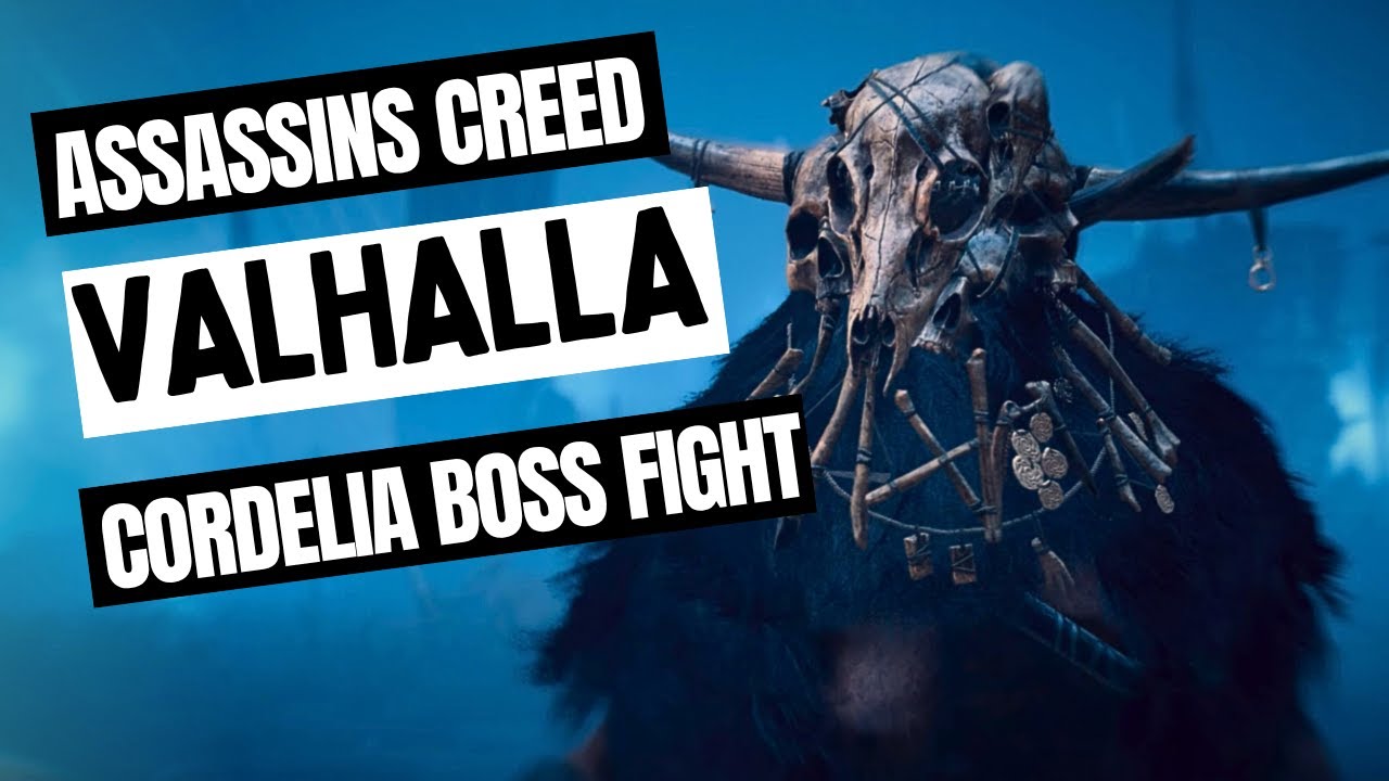 Assassin's Creed Valhalla Cordelia Boss Fight - YouTube
