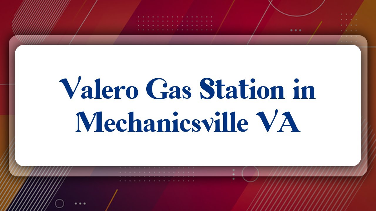 Top 10 Valero Gas Station in Mechanicsville, VA - YouTube