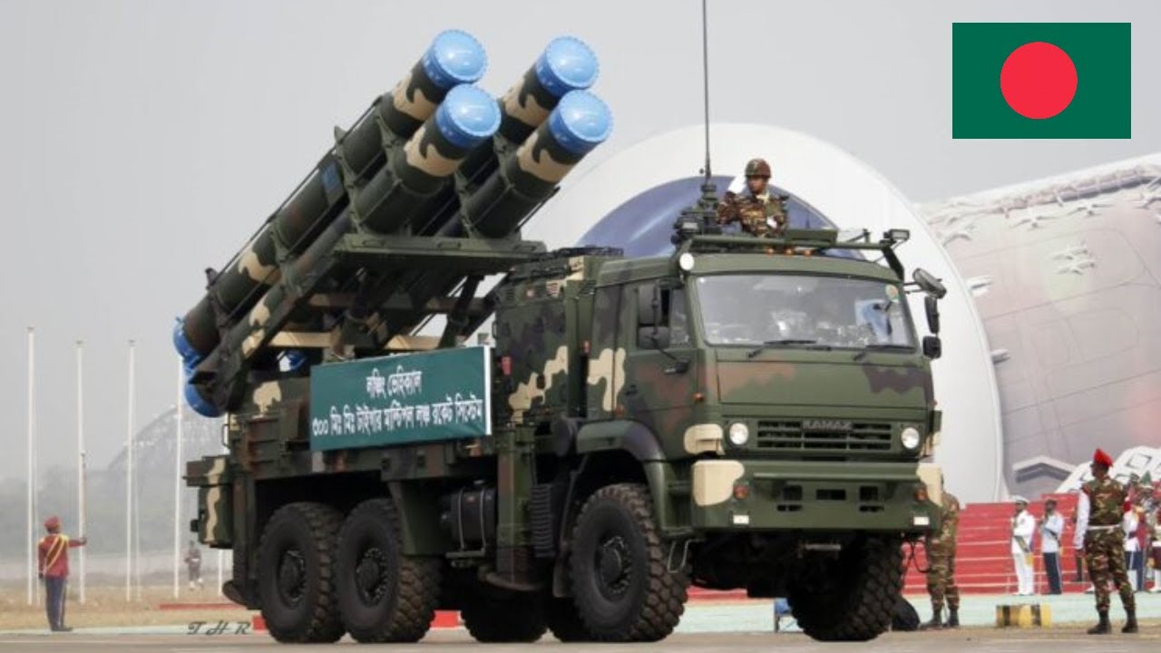 The TRG-300 missile system is displayed at a ceremony in the 51st ...