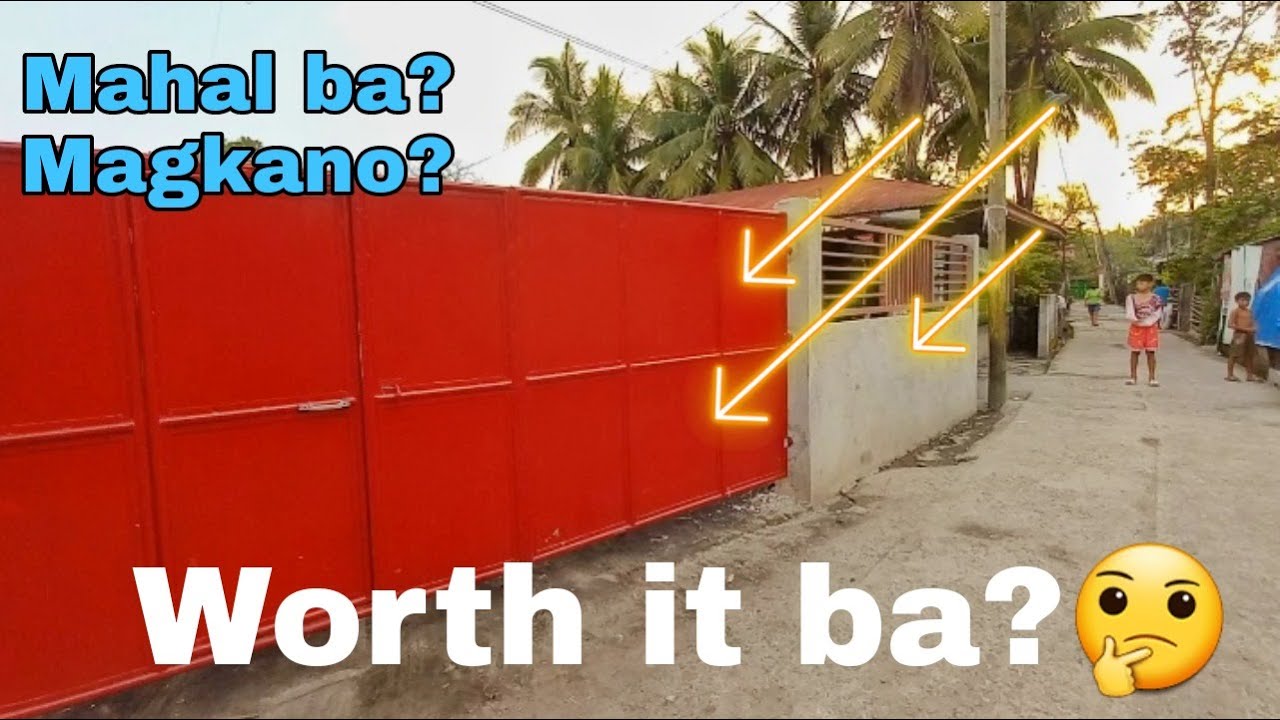 Magkano Magpagawa Ng Gate at Bakod | 2022 Tips Sa Pagpapagawa - YouTube