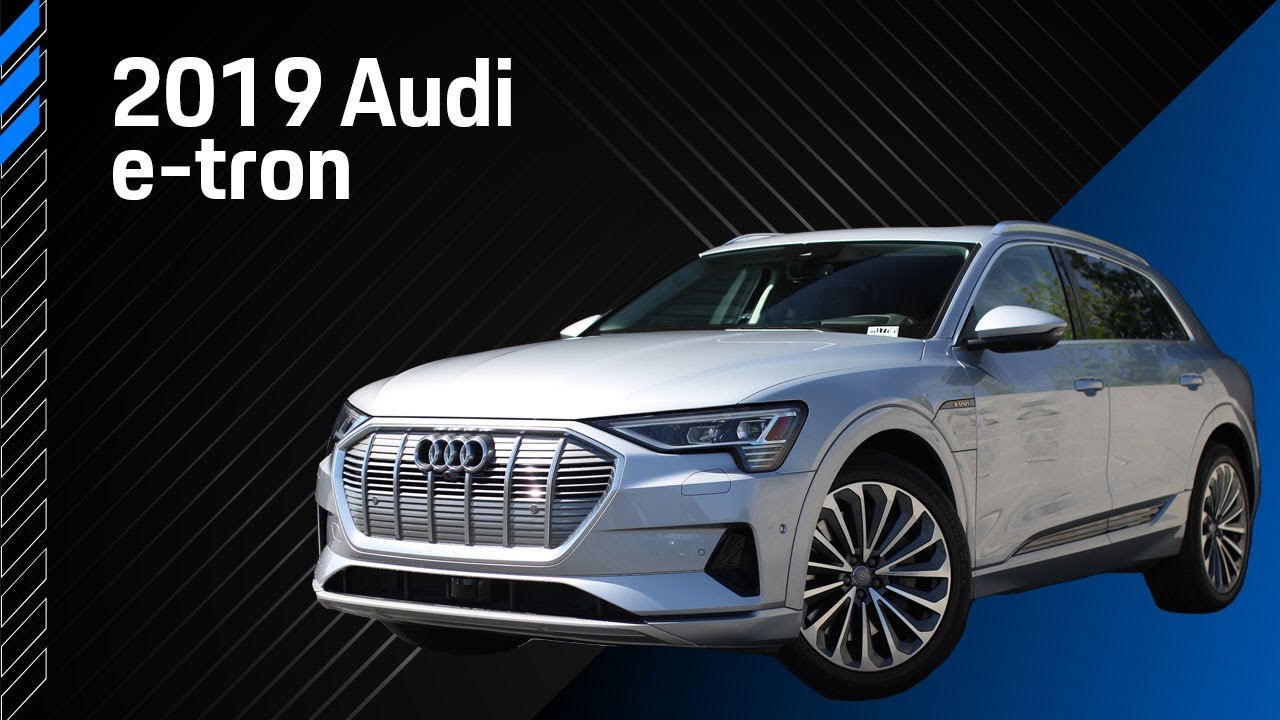 2019 Audi e-tron: Florett Silver Metallic (Walk Around) - YouTube