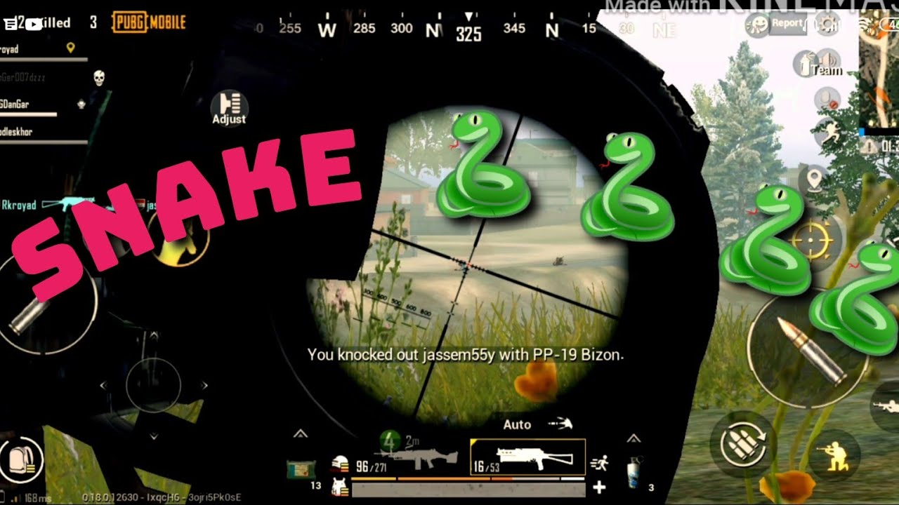 Pubg Mobile // Military Base //Cobra 🐍 in pubg// Boss Gaming M249 - YouTube