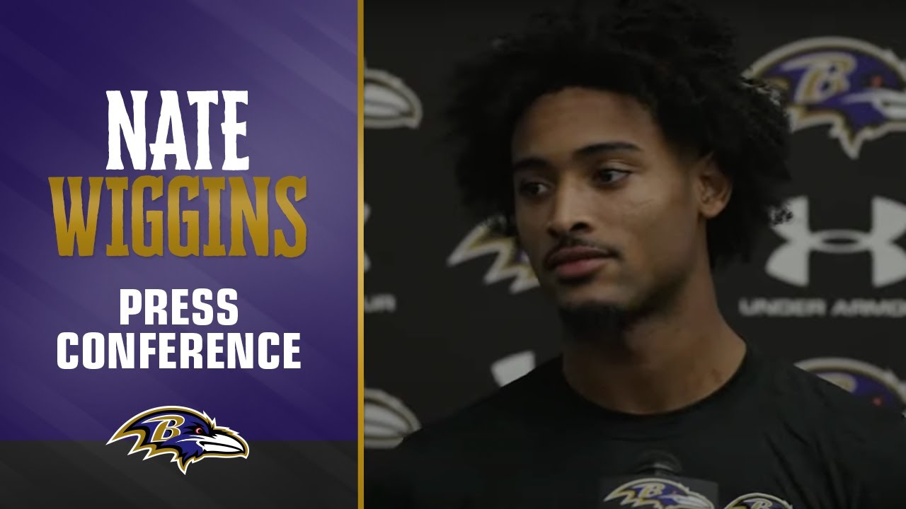 Nate Wiggins on Why He Chose No. 2 | Baltimore Ravens - YouTube